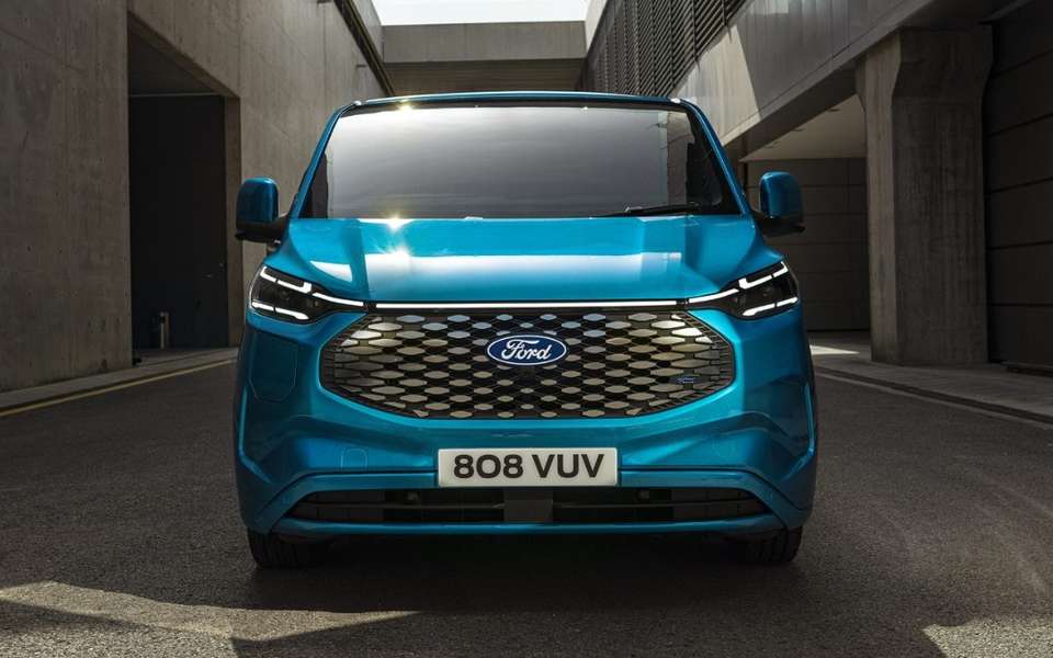 All-Electric E-Transit Custom for Sale