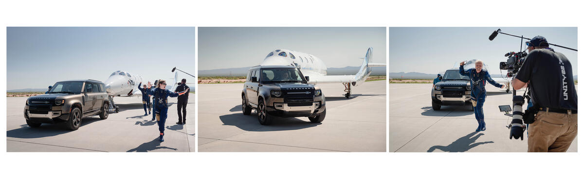Land Rover Supports Virgin Galactic | Saltash, Cornwall | Roger Young