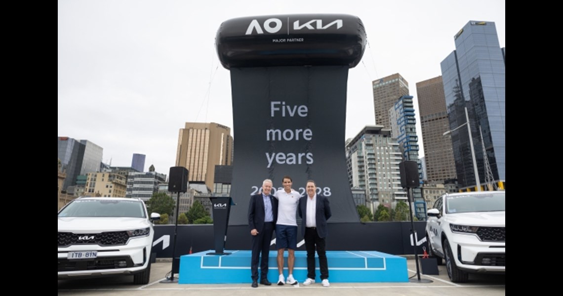 Kia extends Australian Open partnership to 2028 | News & Events | Ken ...