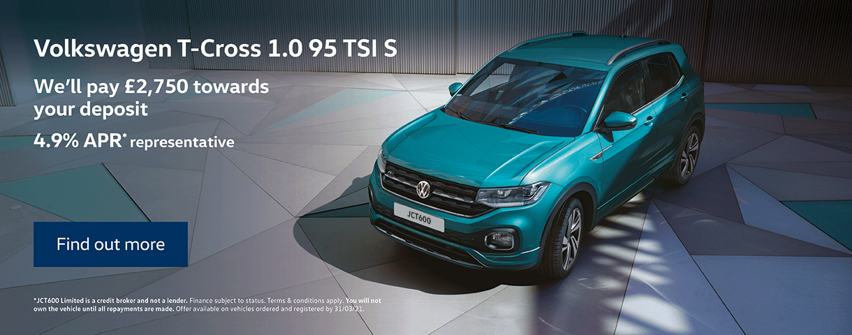 VW Dealers Near Me | Approved Volkswagen Dealership | JCT600