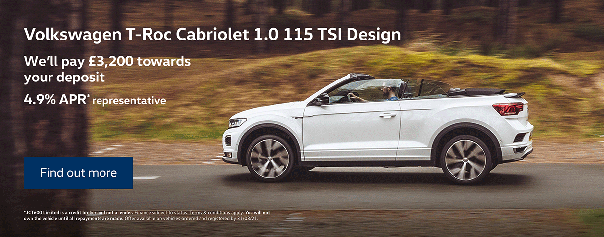 VW Dealers Near Me | Approved Volkswagen Dealership | JCT600