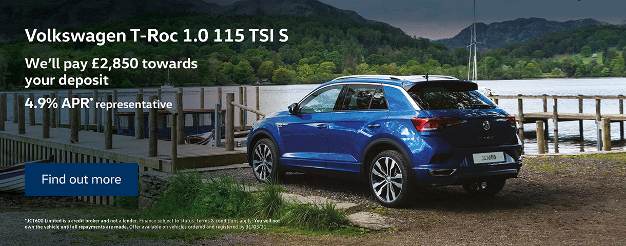 VW Dealers Near Me | Approved Volkswagen Dealership | JCT600