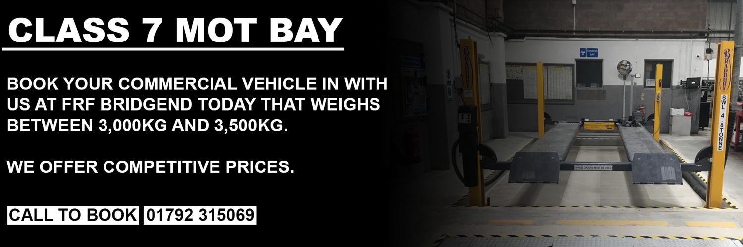 Class 7 Bay At FRF Bridgend Ready for servicing