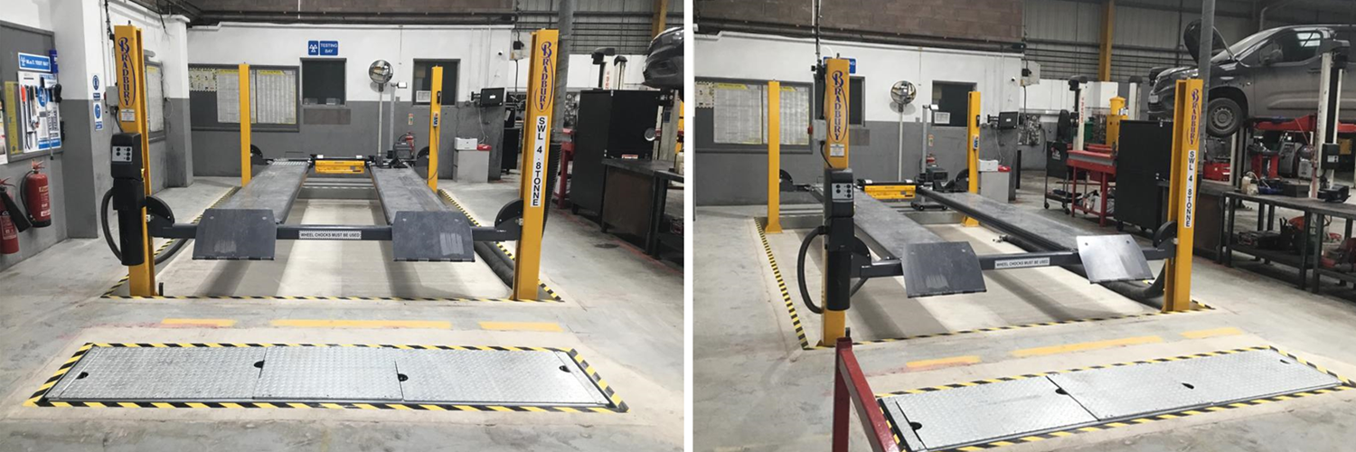 Class 7 Bay At FRF Bridgend Ready for servicing