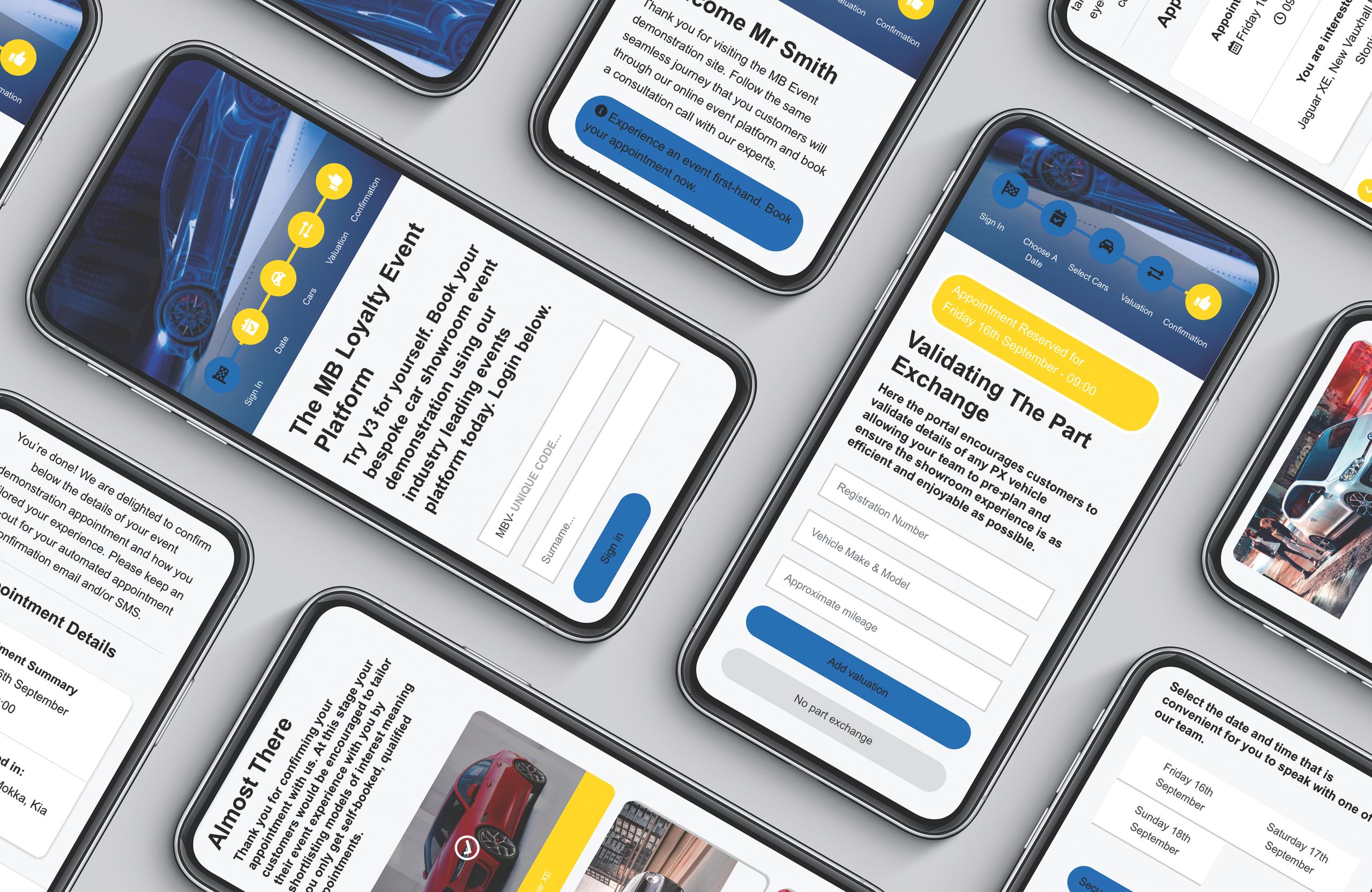 MB Event Platform | Automotive Car Showroom Events | Bluesky Interactive