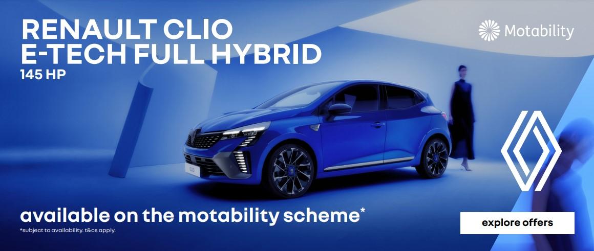 Renault Motability | Symbioz, Austral, Clio, Captur Motability