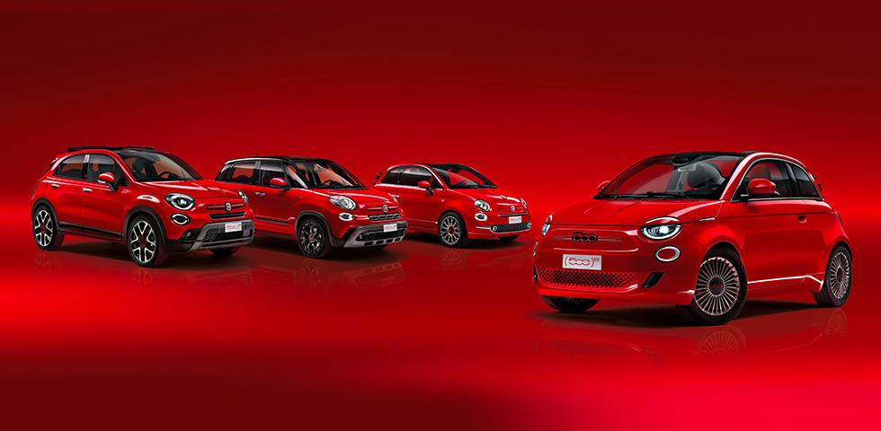 Fiat unveil New (500)RED | First (RED) car partnership | Ancaster