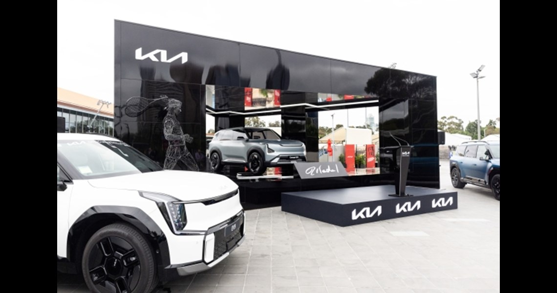 Kia amplifies EV focus at Australian Open 2024 | News & Events | Ken Jervis Kia