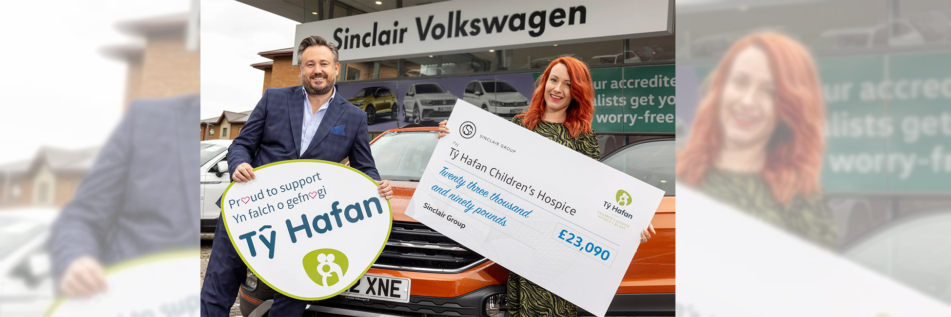 More than £23,000 Raised For Tŷ Hafan Charity | Sinclair Group