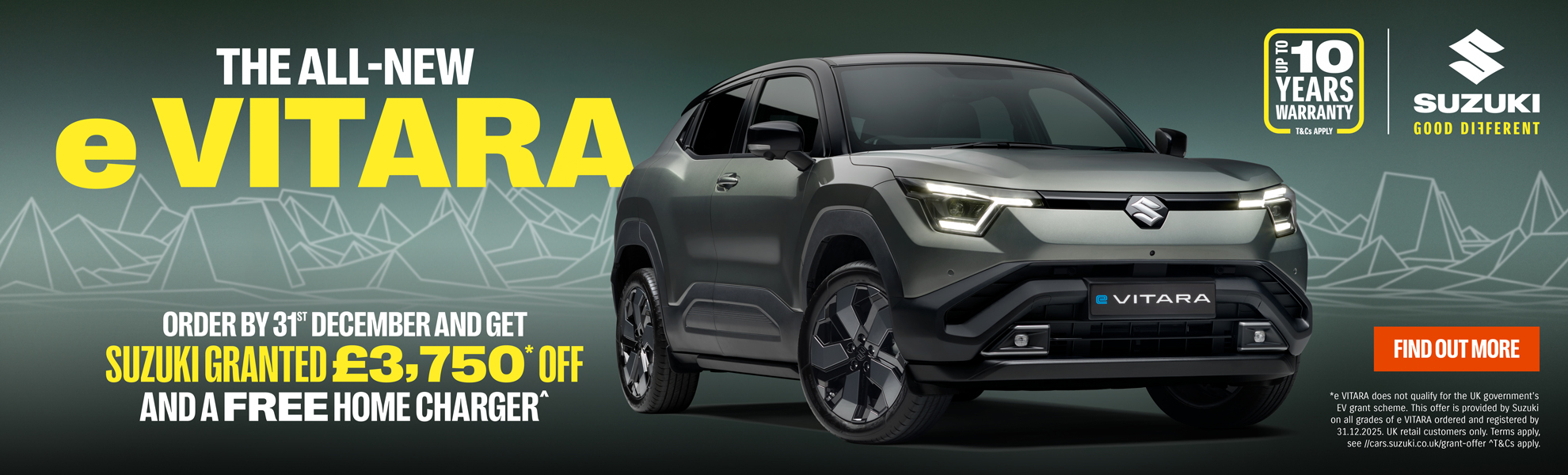 New Suzuki eVitara | Northern Ireland | Greg Mitchell Motors