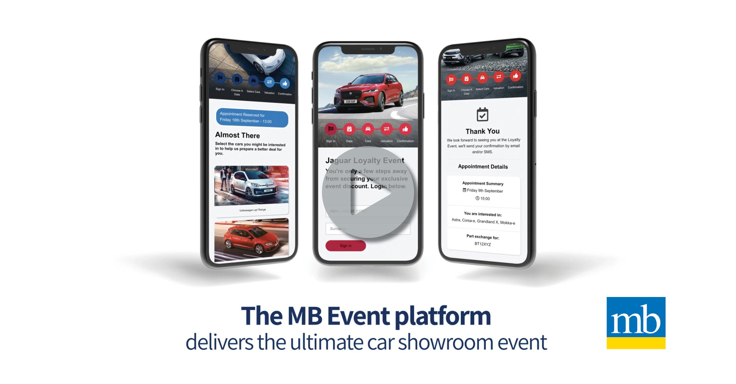 MB Event Platform | Car Showroom Events | MB Advertising
