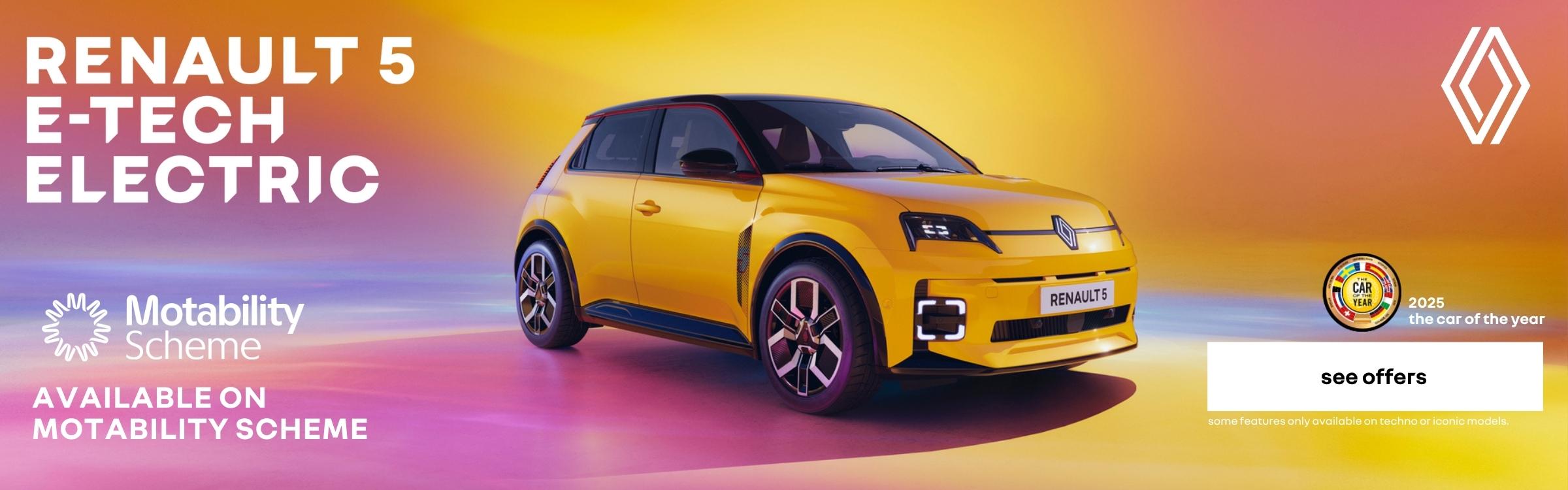 Renault Motability | Symbioz, Austral, Clio, Captur Motability