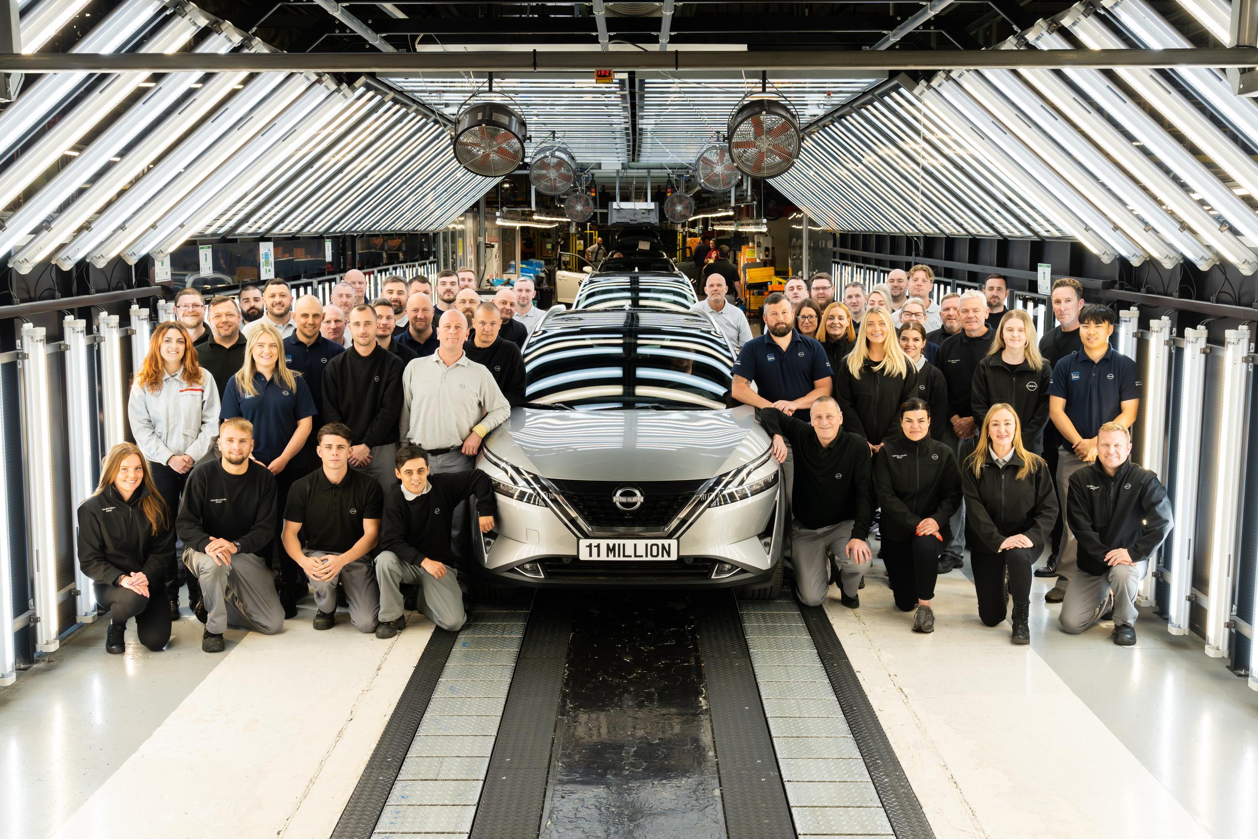 A car every two minutes for 37 years: Nissan Sunderland Plant passes 11 ...