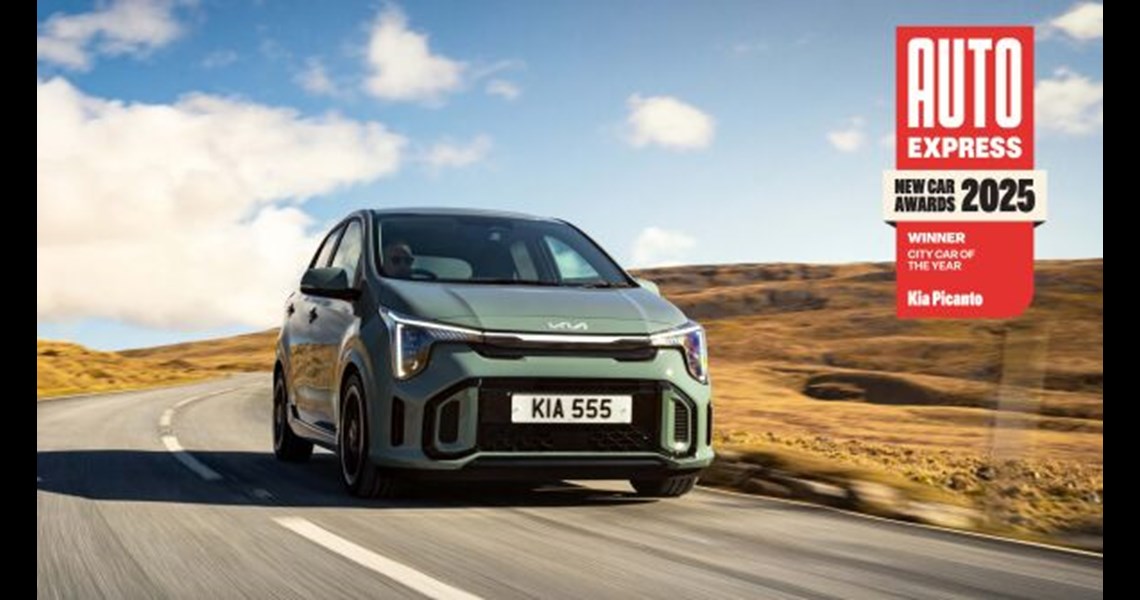 Kia achieves double win at the 2025 Auto Express New Car Awards