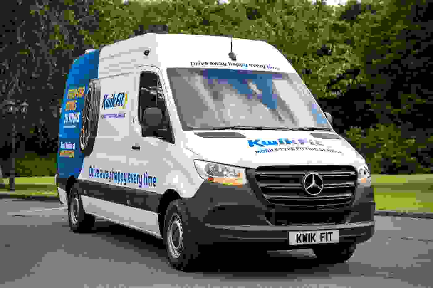 Mercedes-Benz Vans boosts Kwik Fit's mobile service with 100 new vehicles