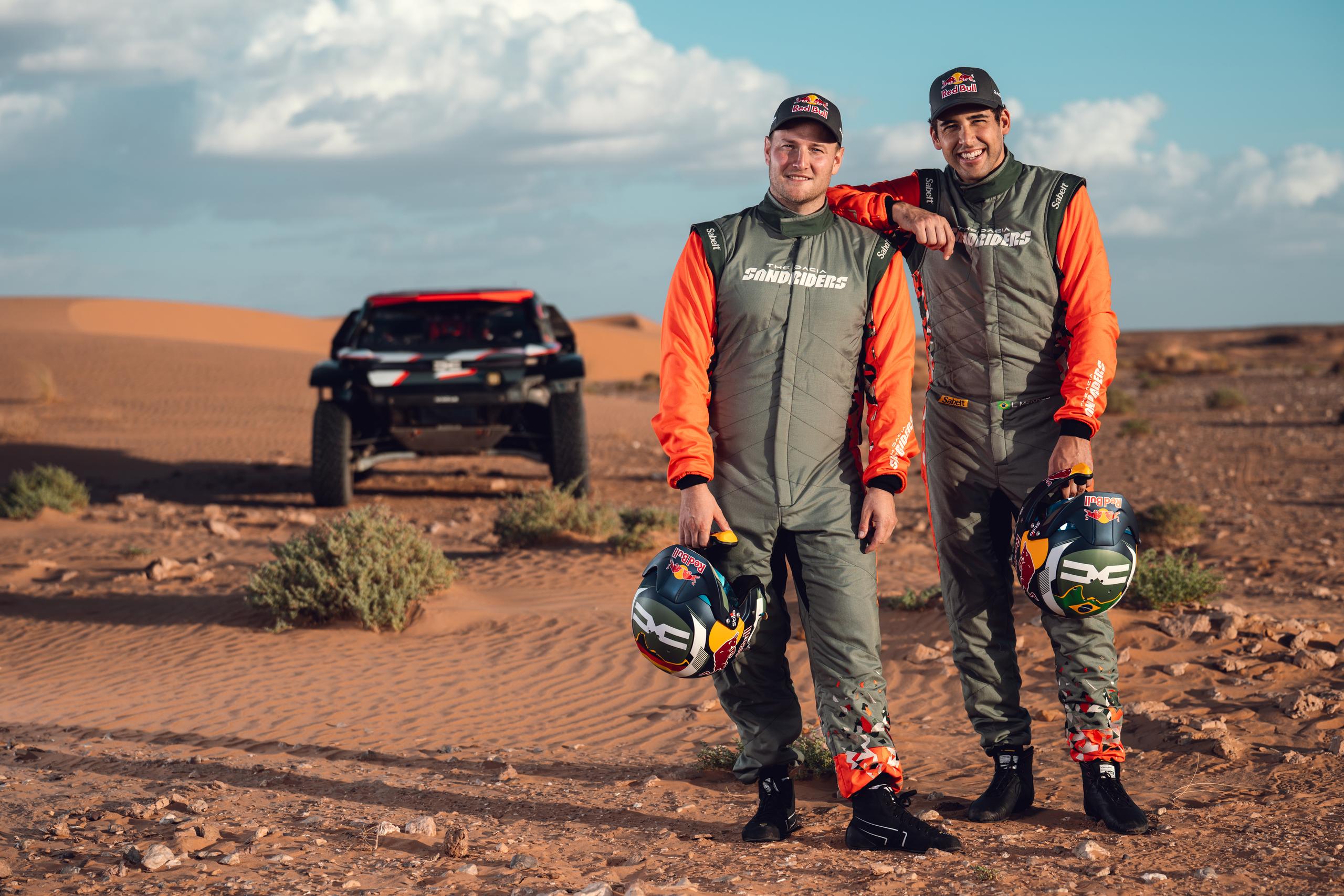 Dacia Sandriders Strengthen 2026 Line-Up with Rally Stars Lucas Moraes and Dennis Zenz