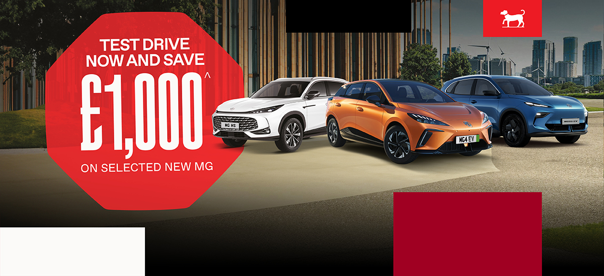 MG Test Drive Voucher at FJ Chalke