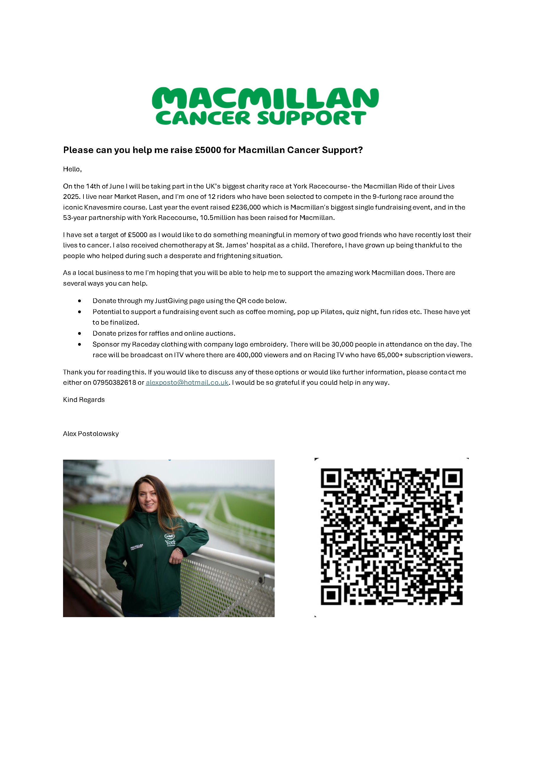 Ride of Their Lives 2025 - Macmillan Cancer Support