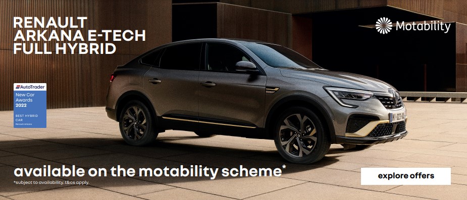 Renault Motability | Austral, Clio, Captur, Arkana, Megane