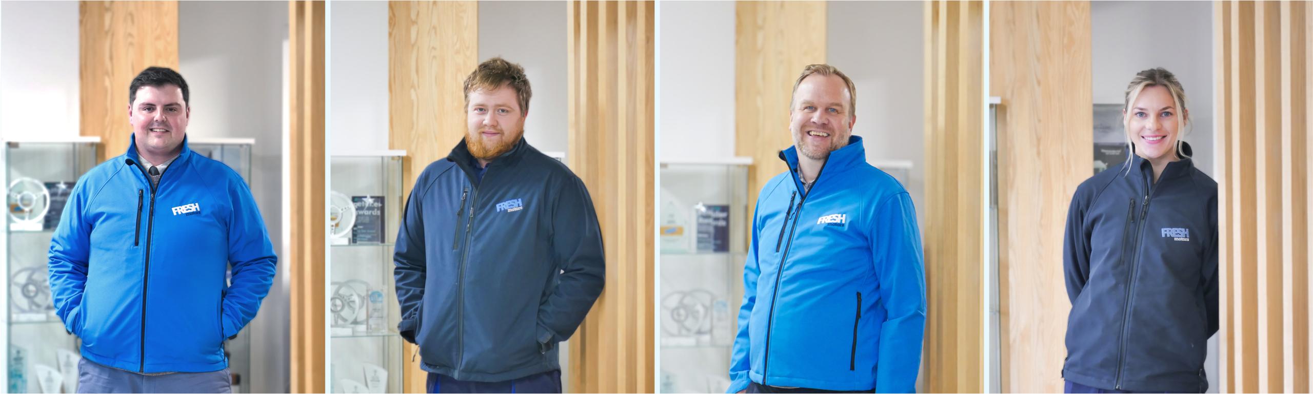 Meet the new team at Fresh Motors — Sales, Service & Valet