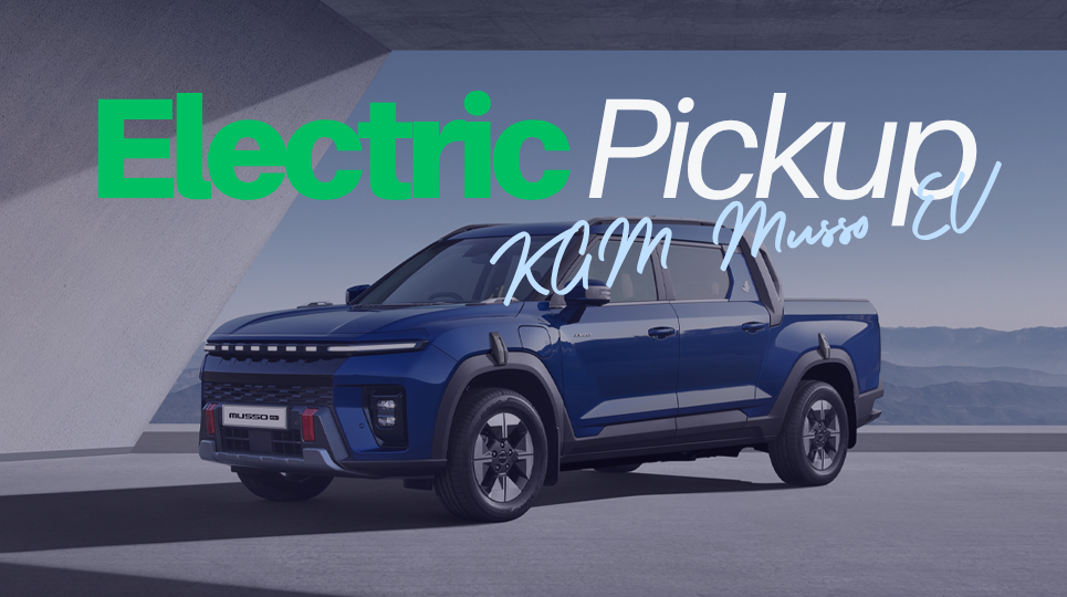 KGM Musso EV Available Now | Electric Pickup Orders at SERE Motors