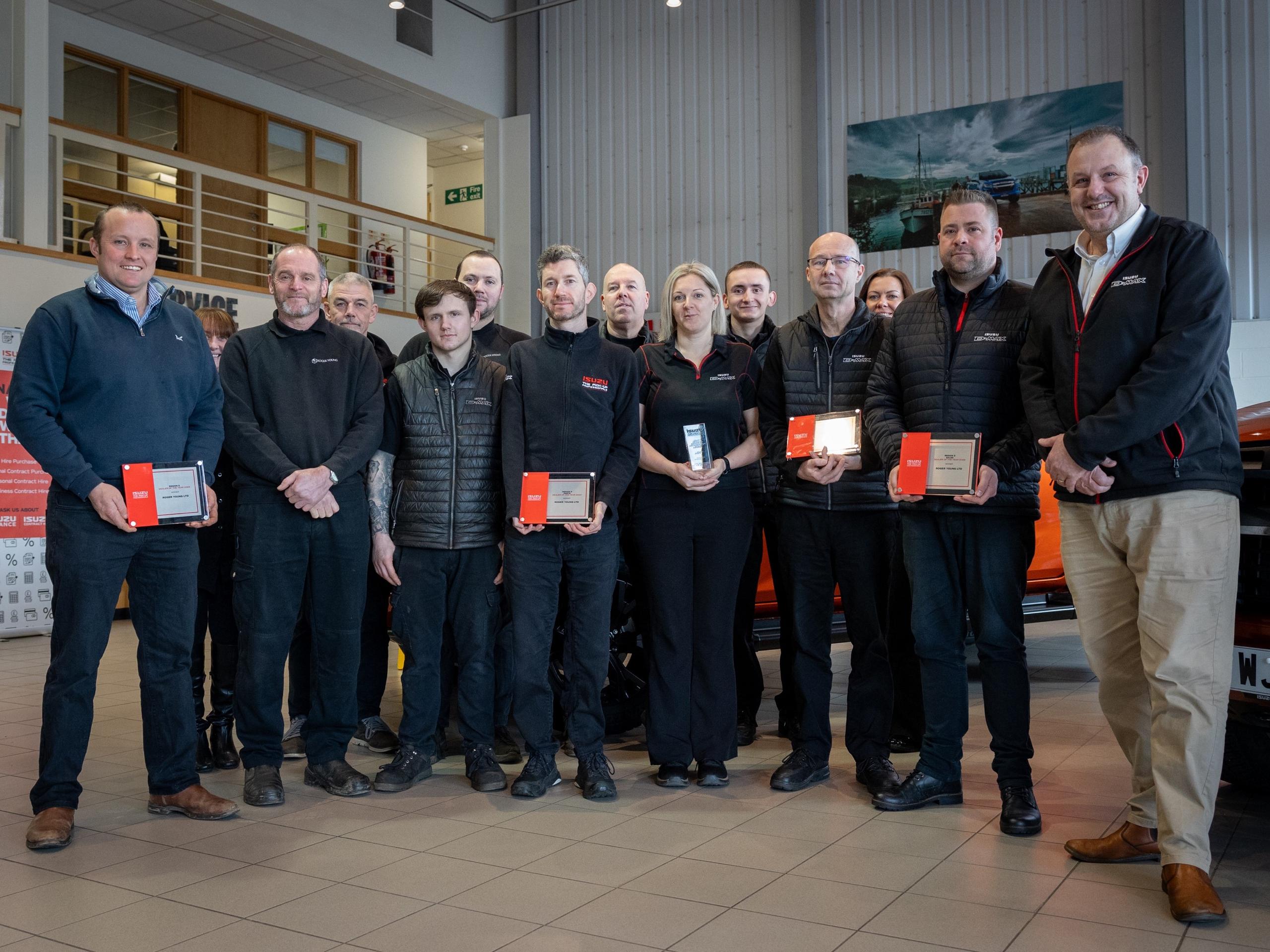 Quintuple Win For Roger Young Isuzu | Saltash, Cornwall | Roger Young