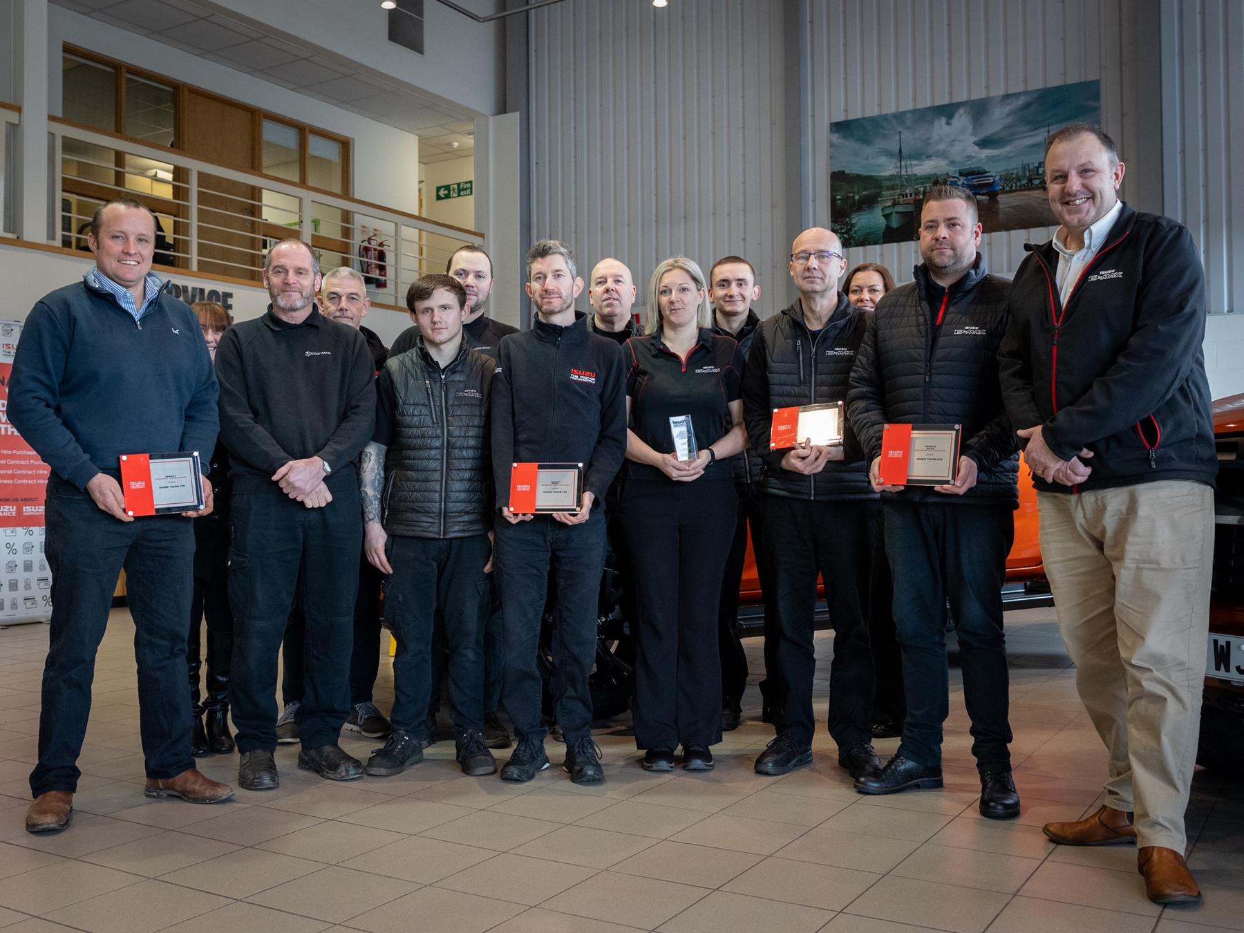 Quintuple Win For Roger Young Isuzu | Saltash, Cornwall | Roger Young