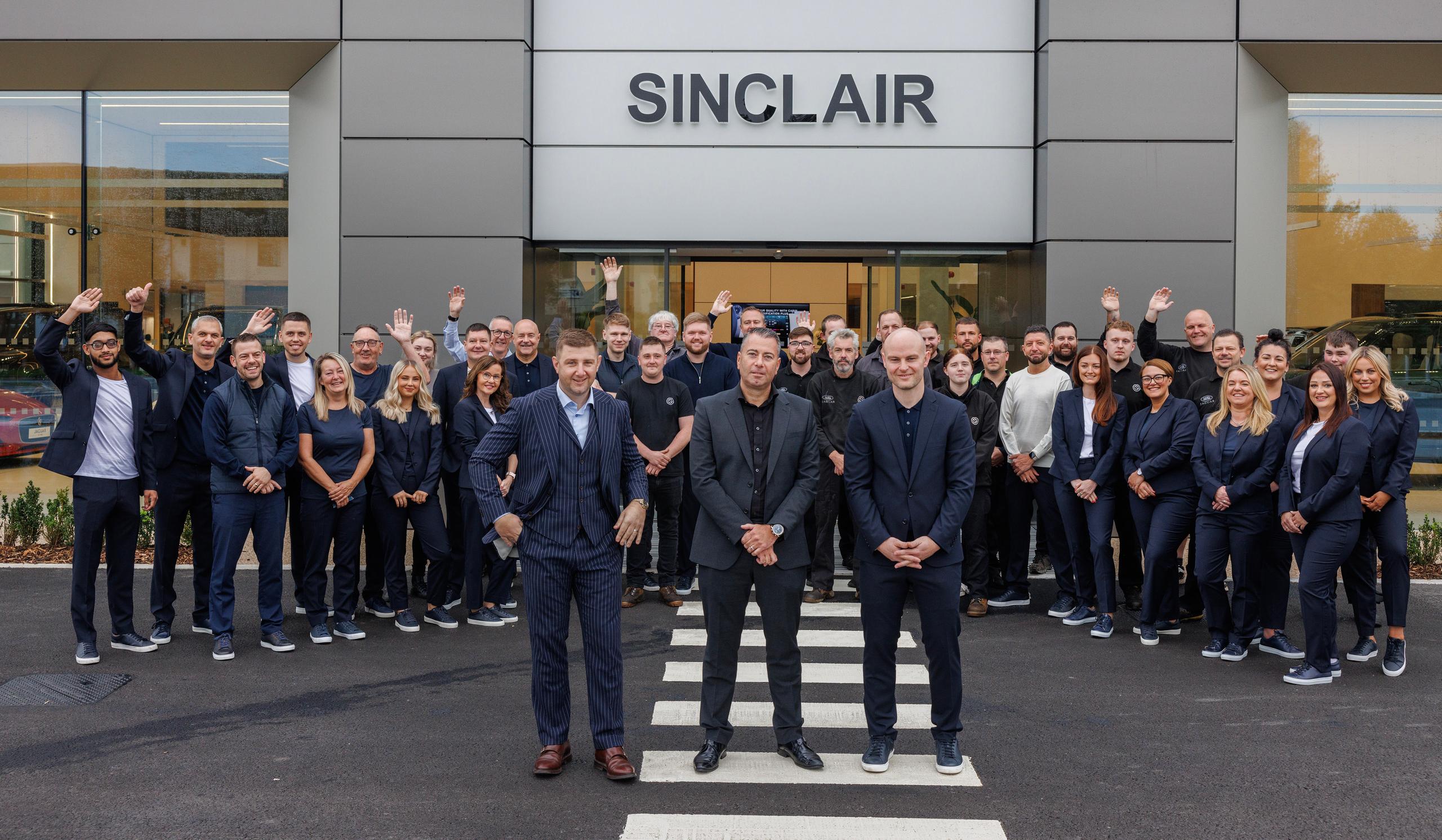 The All-New Jaguar Land Rover Swansea Showroom | Sinclair group