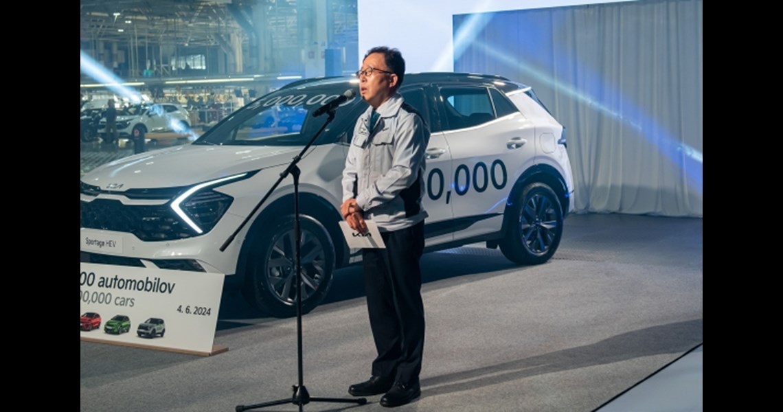 Kia Slovakia hits five million: celebrating a production milestone