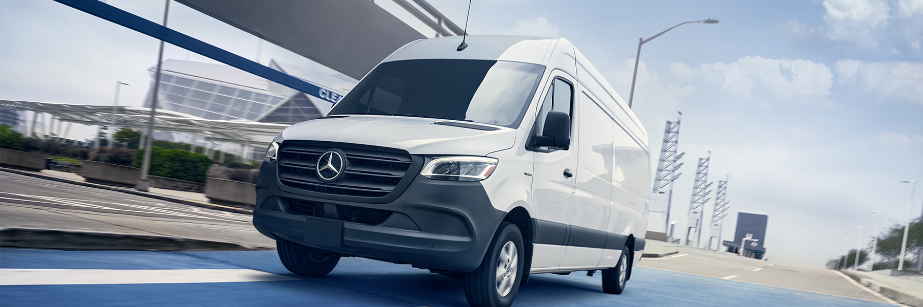 The new, all-electric eSprinter.