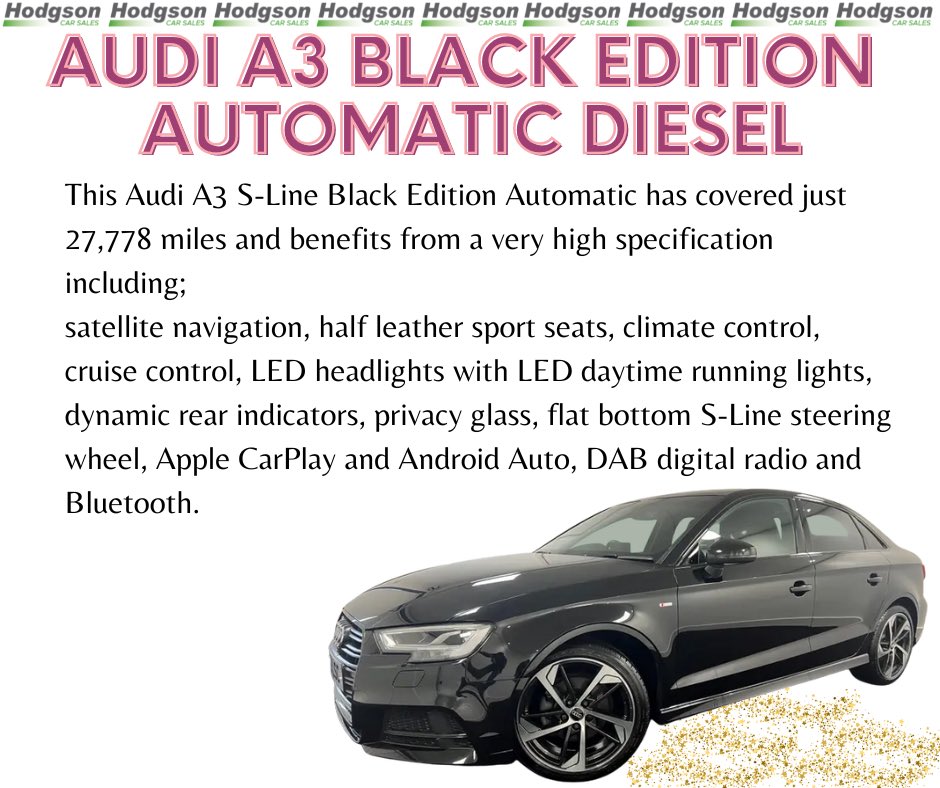 Audi A3 Black Edition