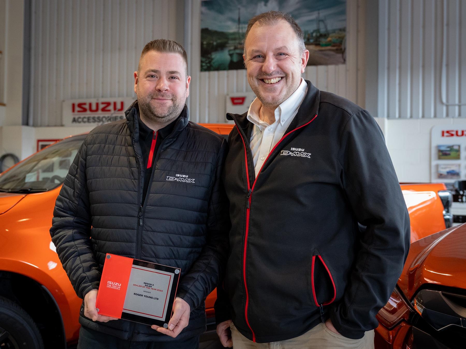 Quintuple Win For Roger Young Isuzu | Saltash, Cornwall | Roger Young
