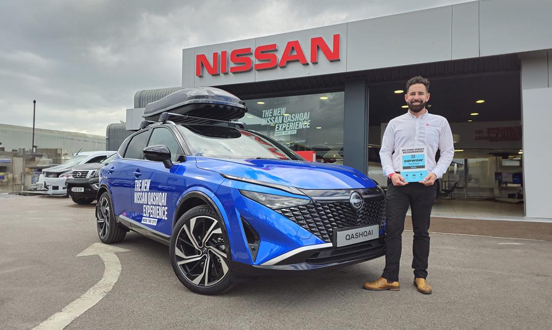 FJ Chalke Nissan in Wincanton is a 'top rated' winner on Carwow!